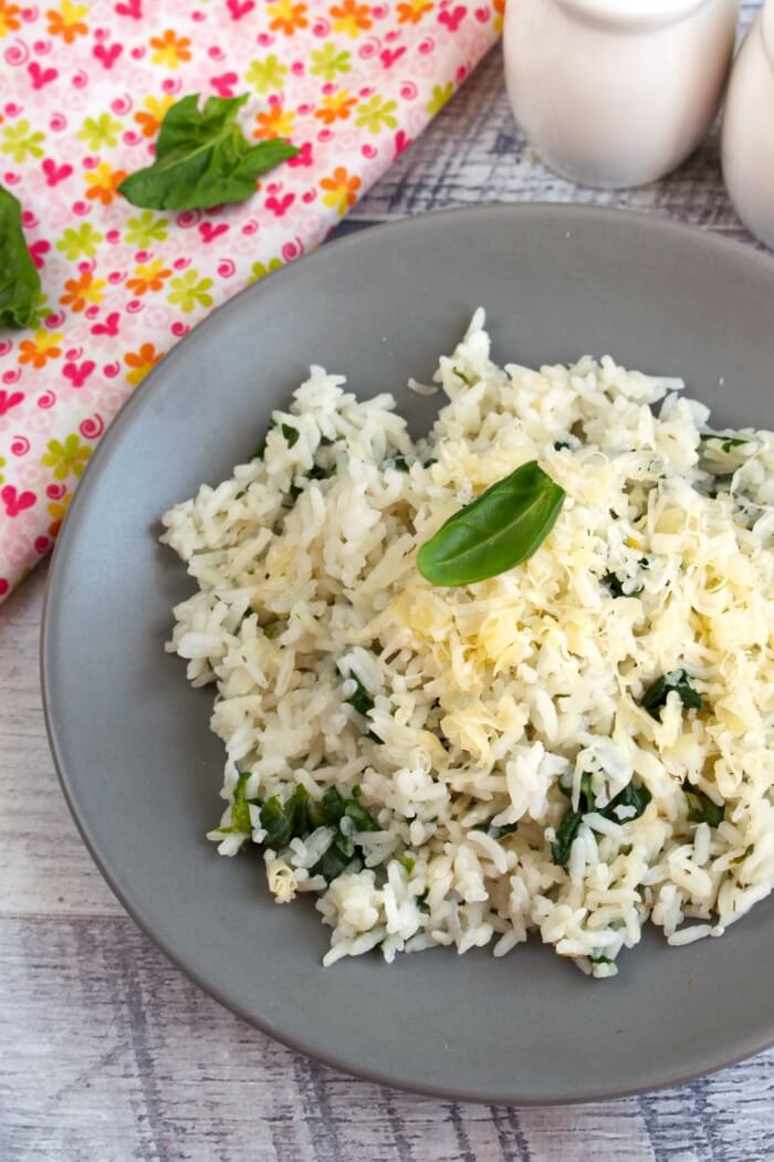 Spinach Parmesan Risotto Recipe - COOK.ME