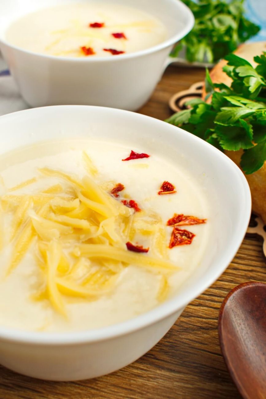 Creamy Cheddar Cheese Soup Recipe - Cook.me Recipes