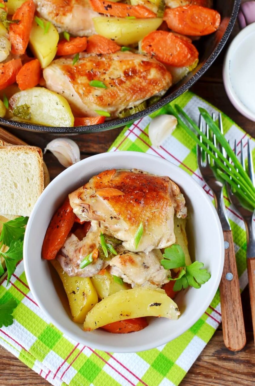 Mom's Chicken En Cocotte Recipe - Cook.me Recipes