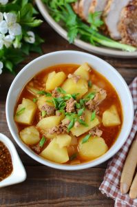 Spicy Potato Soup Recipe - Cook.me Recipes