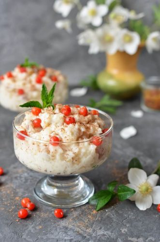 Creamy Rice Pudding Recipe - Cook.me Recipes