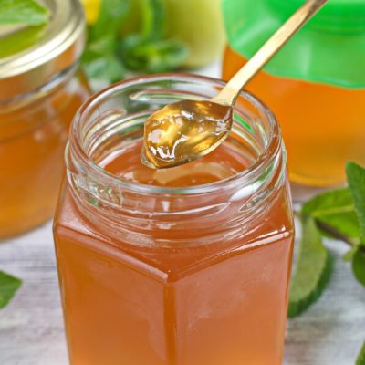 Mint Jelly (food color free) Recipe - Cook.me Recipes