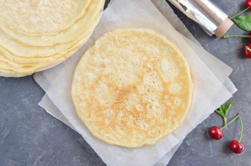 Cherry Cheese Blintzes Recipe - Cook.me Recipes