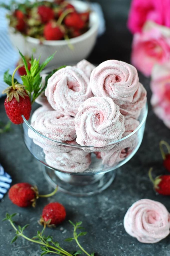 Homemade Strawberry Marshmallows (Zephyr) Recipe - Cook.me Recipes