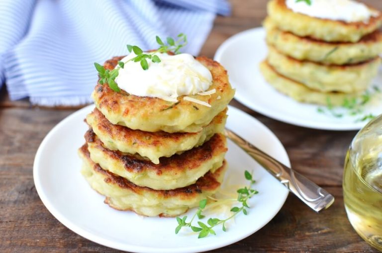 Irish Zucchini and Potato Pancakes Recipe - Cook.me Recipes