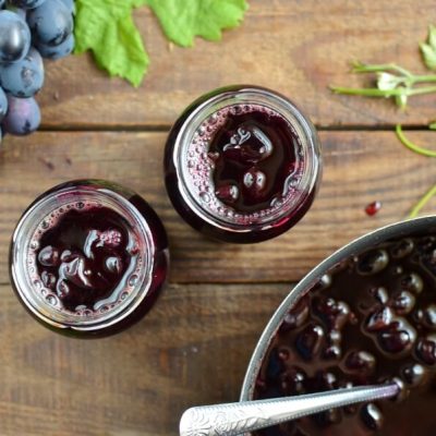 Old Fashioned Grape Jam Recipe - Cook.me Recipes