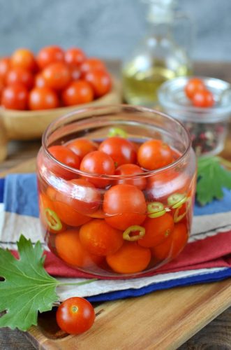 Pickled Cherry Tomatoes Recipe - Cook.me Recipes