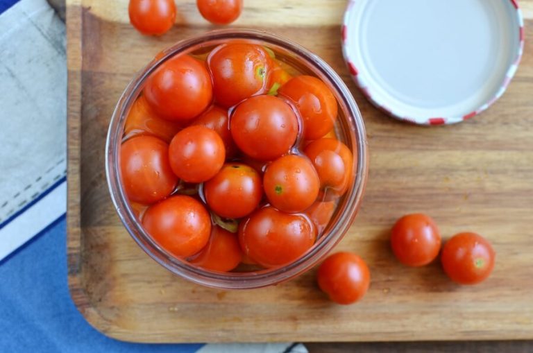 Pickled Cherry Tomatoes Recipe - Cook.me Recipes