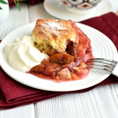 Plum Cobbler Recipe - Cook.me Recipes