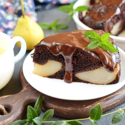 Chocolate Pear Pudding Recipe - Cook.me Recipes