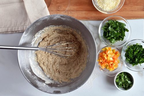 Savory Veggie Waffles Recipe - Cook.me Recipes