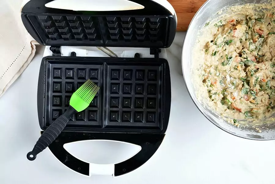 Savory Veggie Waffles Recipe - Cook.me Recipes