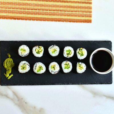 Cucumber and Avocado Sushi Recipe - Cook.me Recipes