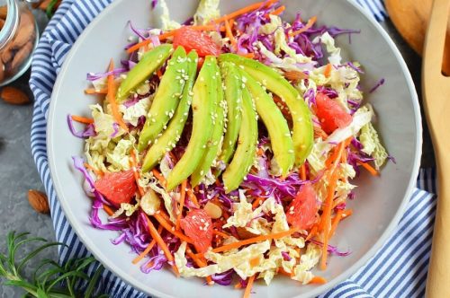 Rainbow Red Cabbage Salad Recipe - Cook.me Recipes