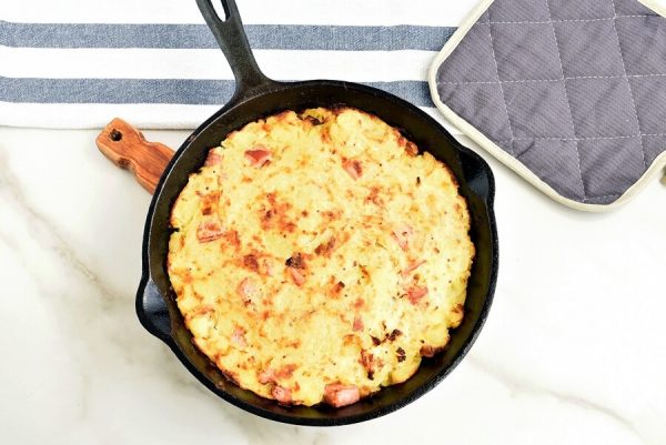 Ham & Potato Hash with Healthy ‘Fried’ Eggs Recipe - Cook.me Recipes