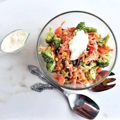 Broccoli Corn Salad Recipe - Cook.me Recipes