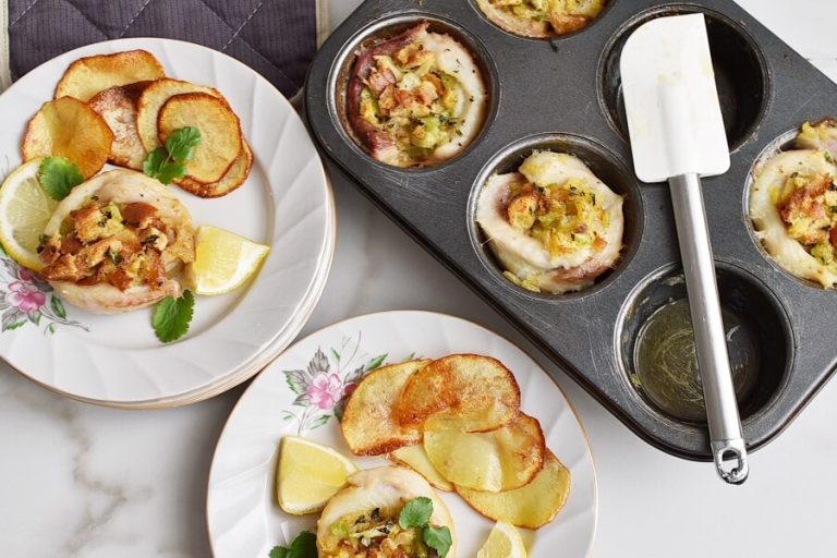 Baked Stuffed Fish Fillet Recipe - Cook.me Recipes