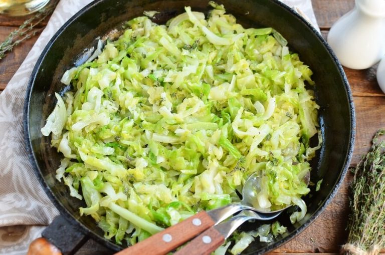 Sautéed Cabbage Recipe - Cook.me Recipes