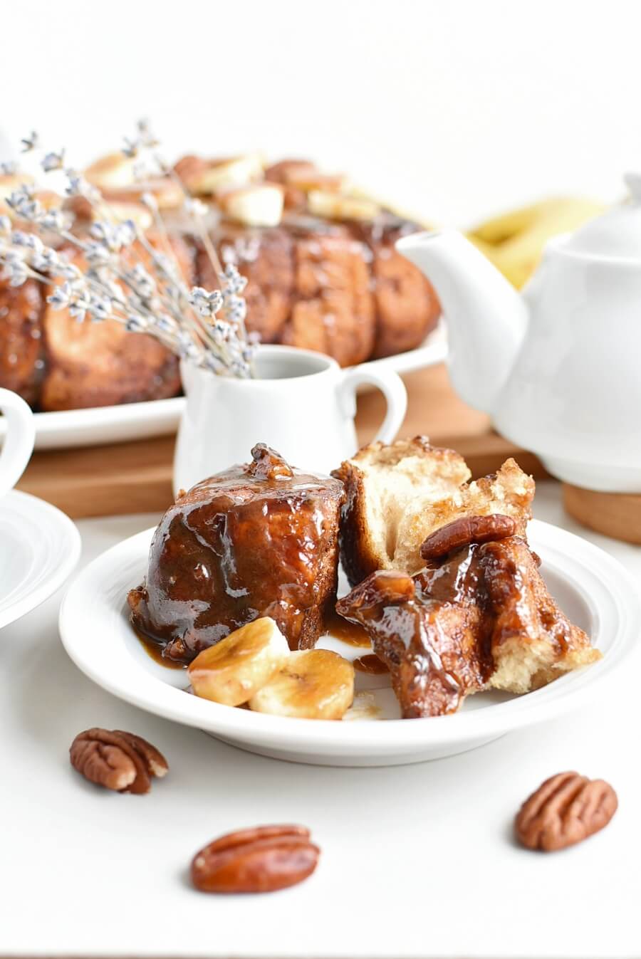 Upside-Down Banana Monkey Bread Recipe - COOK.ME