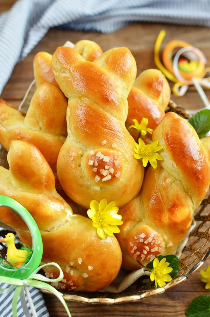 Easter Bunny Rolls Recipe - Cook.me Recipes