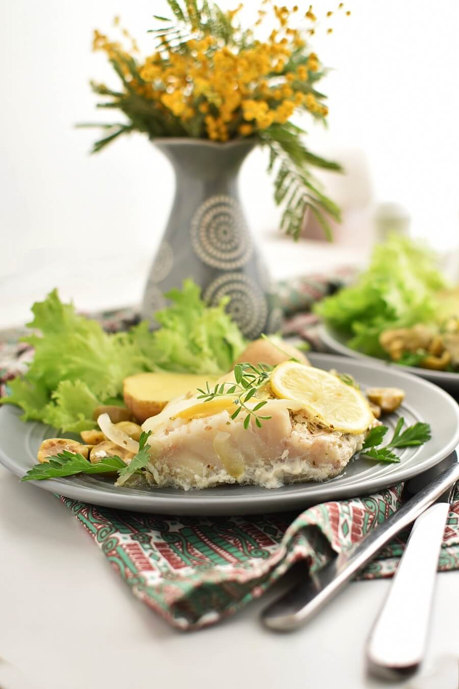 Stuffed-Olive Cod Recipe - COOK.ME