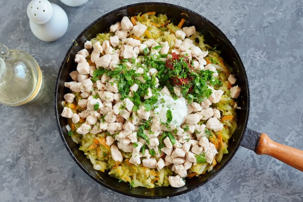 Chicken Cabbage Savory Pirog Recipe - Cook.me Recipes