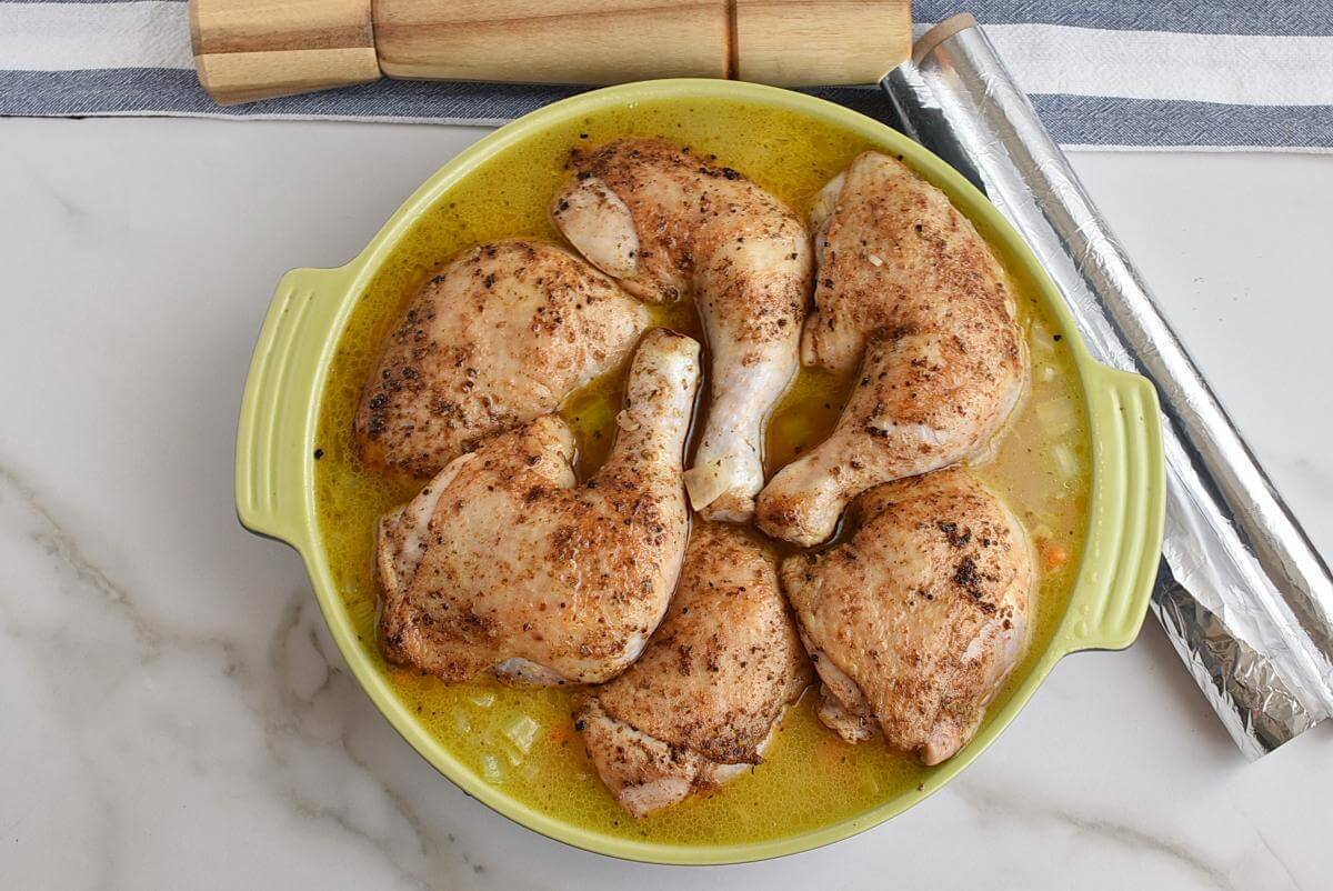 Mom’s Roasted Chicken and Rice Recipe - COOK.ME