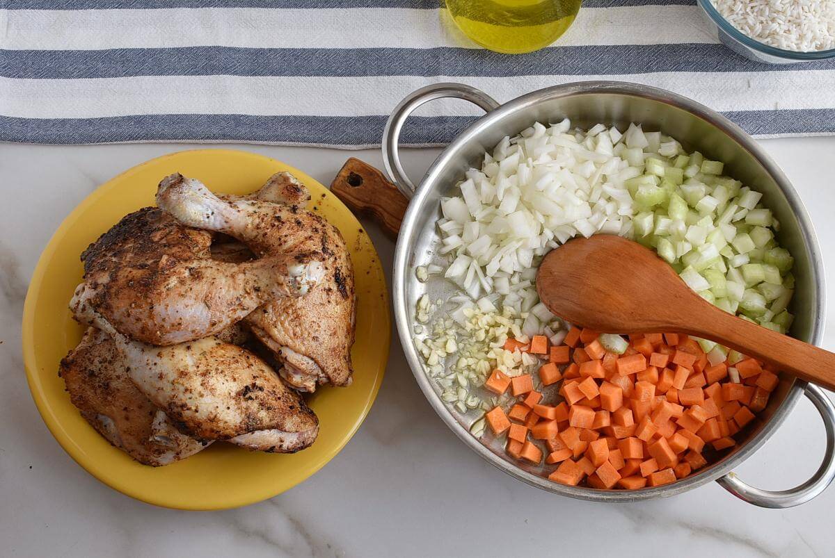 Mom’s Roasted Chicken and Rice Recipe - COOK.ME