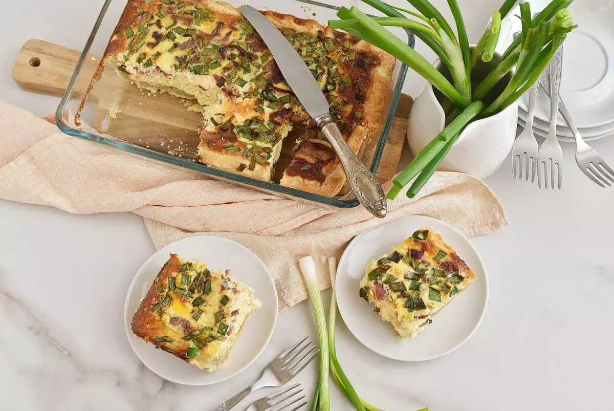 Quiche Lorraine Squares Recipe - COOK.ME