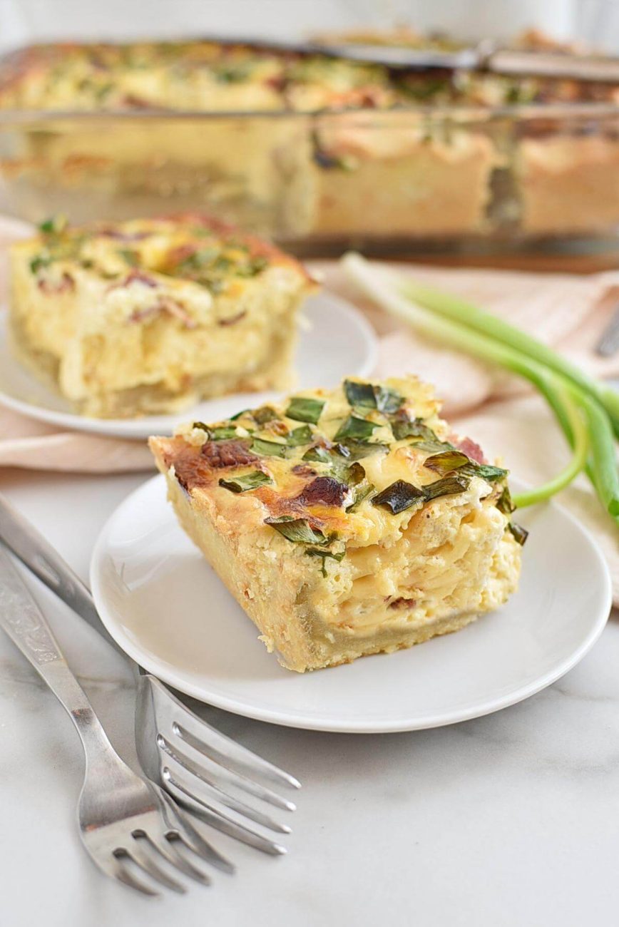 Quiche Lorraine Squares Recipe - Cook.me Recipes