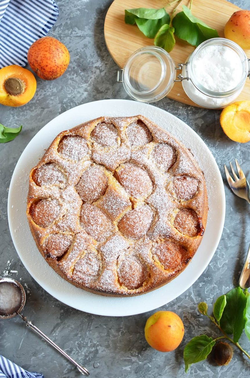 Fresh Apricot Cake Recipe - Cook.me Recipes