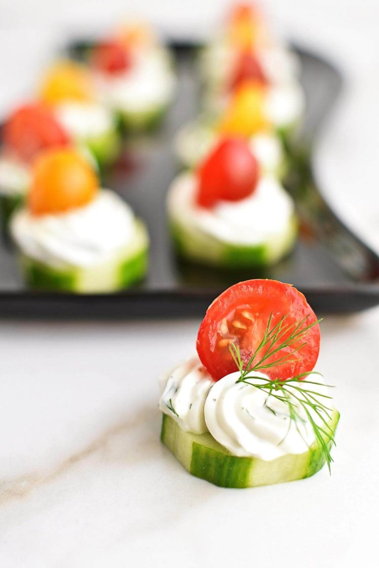 Dilly Cucumber Bites Recipe - Cook.me Recipes