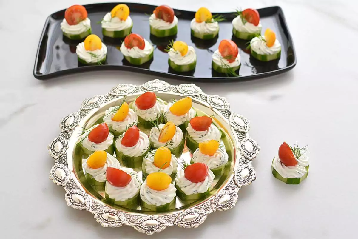 Dilly Cucumber Bites Recipe - COOK.ME