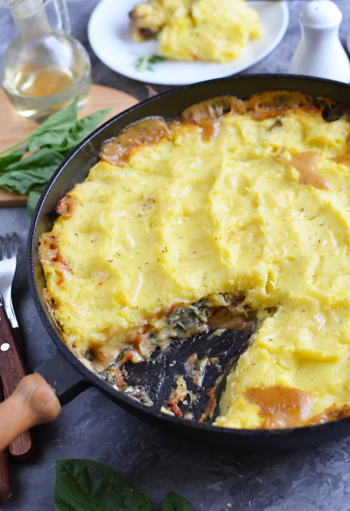 Italian Veggie Cottage Pie Recipe - COOK.ME