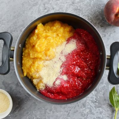 Raspberry Peach Freezer Jam Recipe - Cook.me Recipes