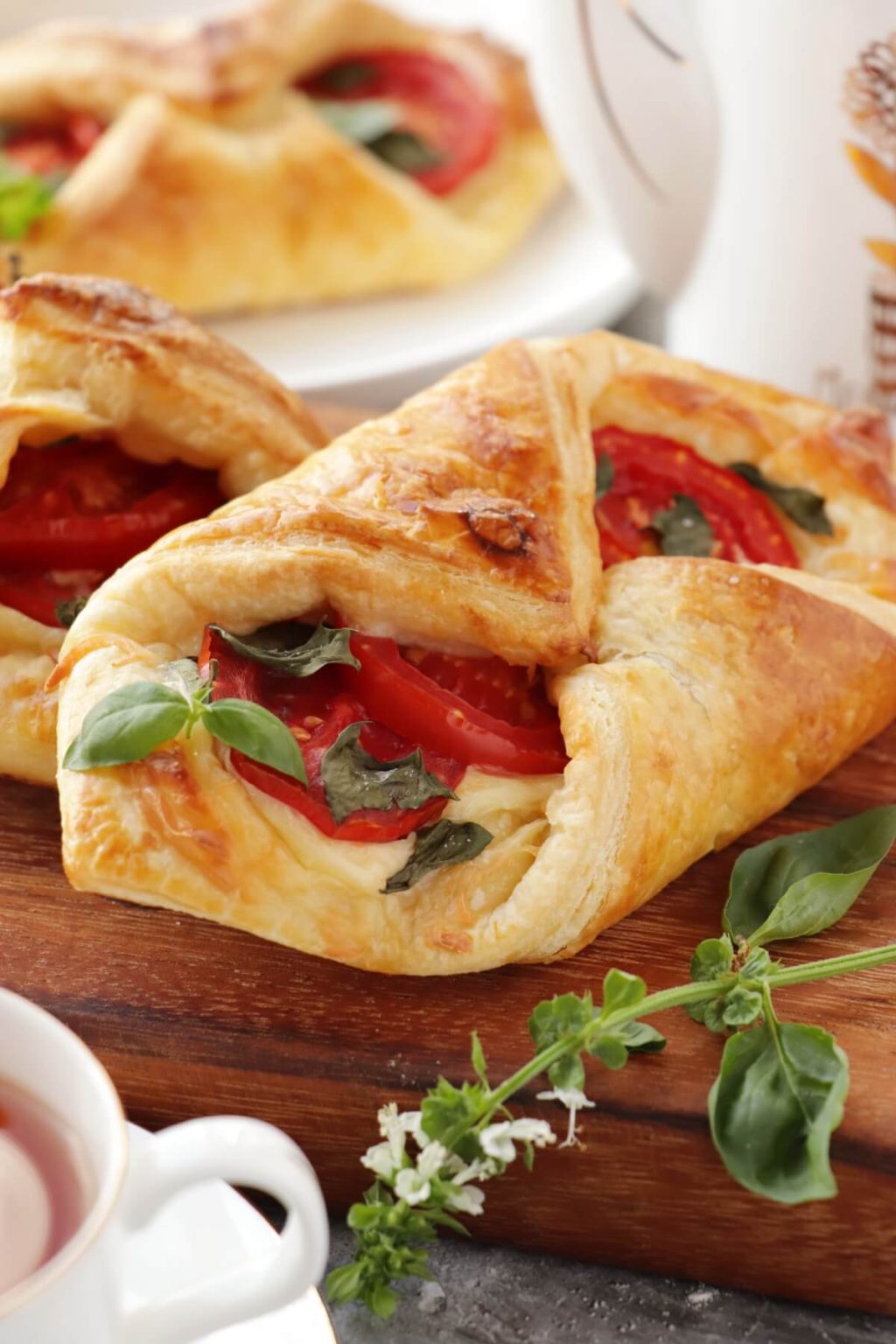 Tomato Basil Pastries Recipe - Cook.me Recipes