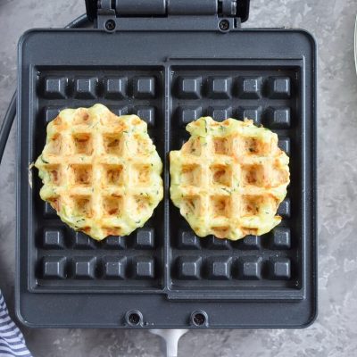 Zucchini & Parmesan Savory Waffles Recipe - Cook.me Recipes