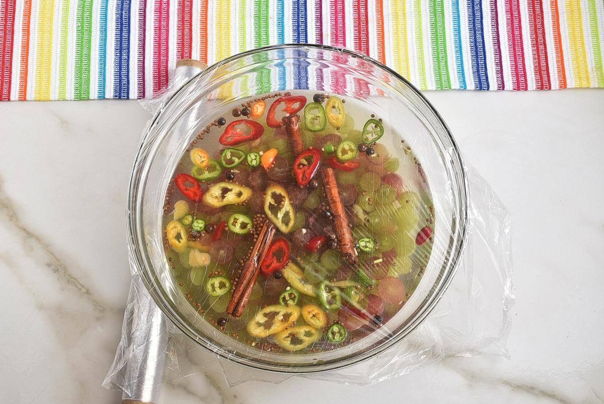 Spicy Pickled Grapes Recipe - Easy Step-by-Step Guide | COOK.ME