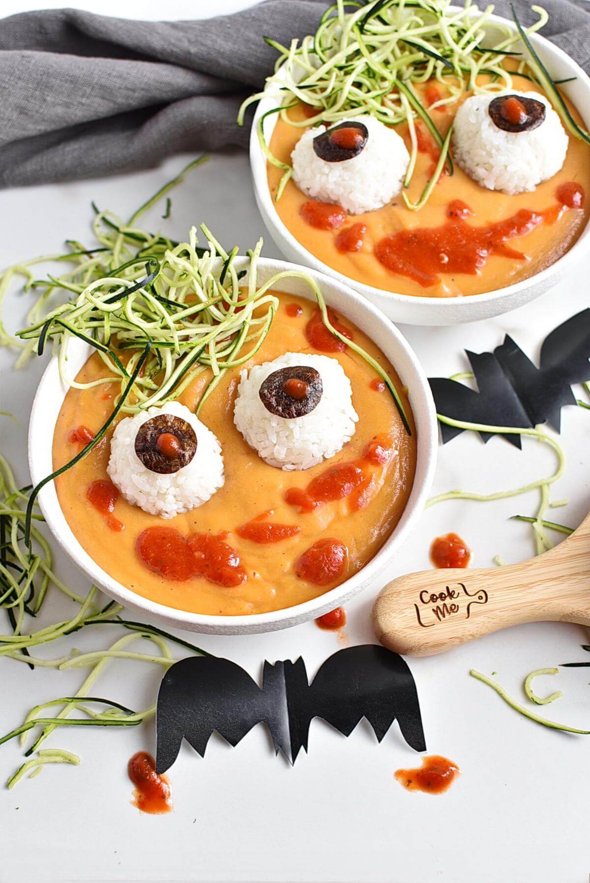 Spooky Halloween Monster Mash Soup Recipe - COOK.ME