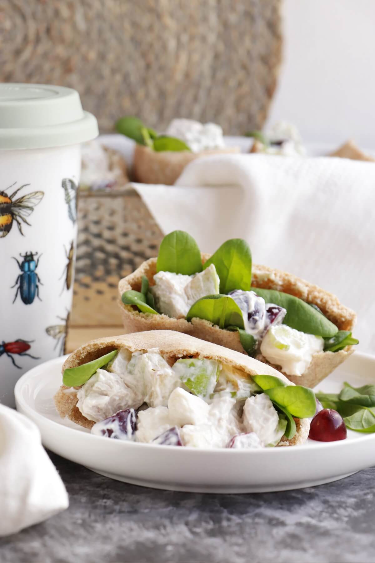 Waldorf Turkey Pitas Recipe - Easy Step-by-Step Guide | COOK.ME