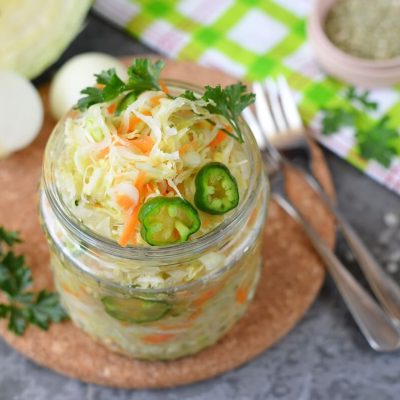Curtido (Salvadoran Style Pickled Cabbage) Recipe - Cook.me Recipes