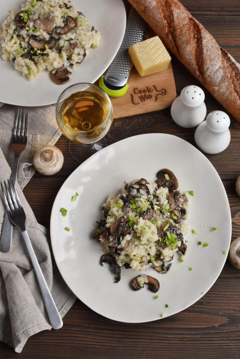 Gourmet Mushroom Risotto Recipe - Cook.me Recipes