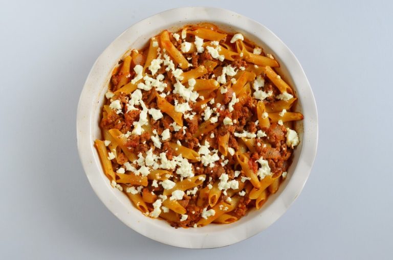 Greek Beef & Lamb Pasta Bake Recipe - Cook.me Recipes