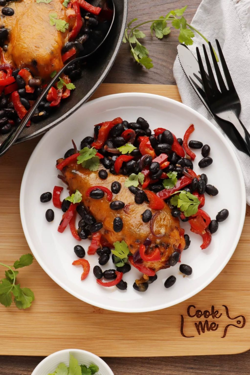 Santa Fe Skillet Chicken Recipe - Cook.me Recipes