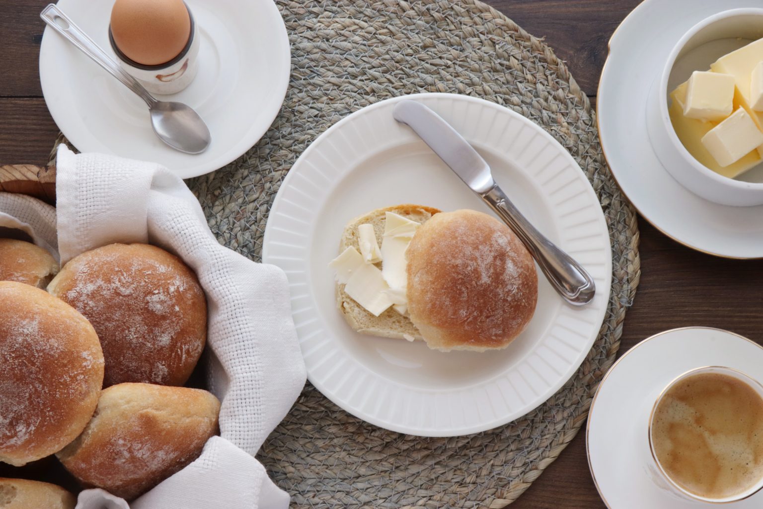 Irish Blaas - Soft Bread Rolls Recipe - Cook.me Recipes