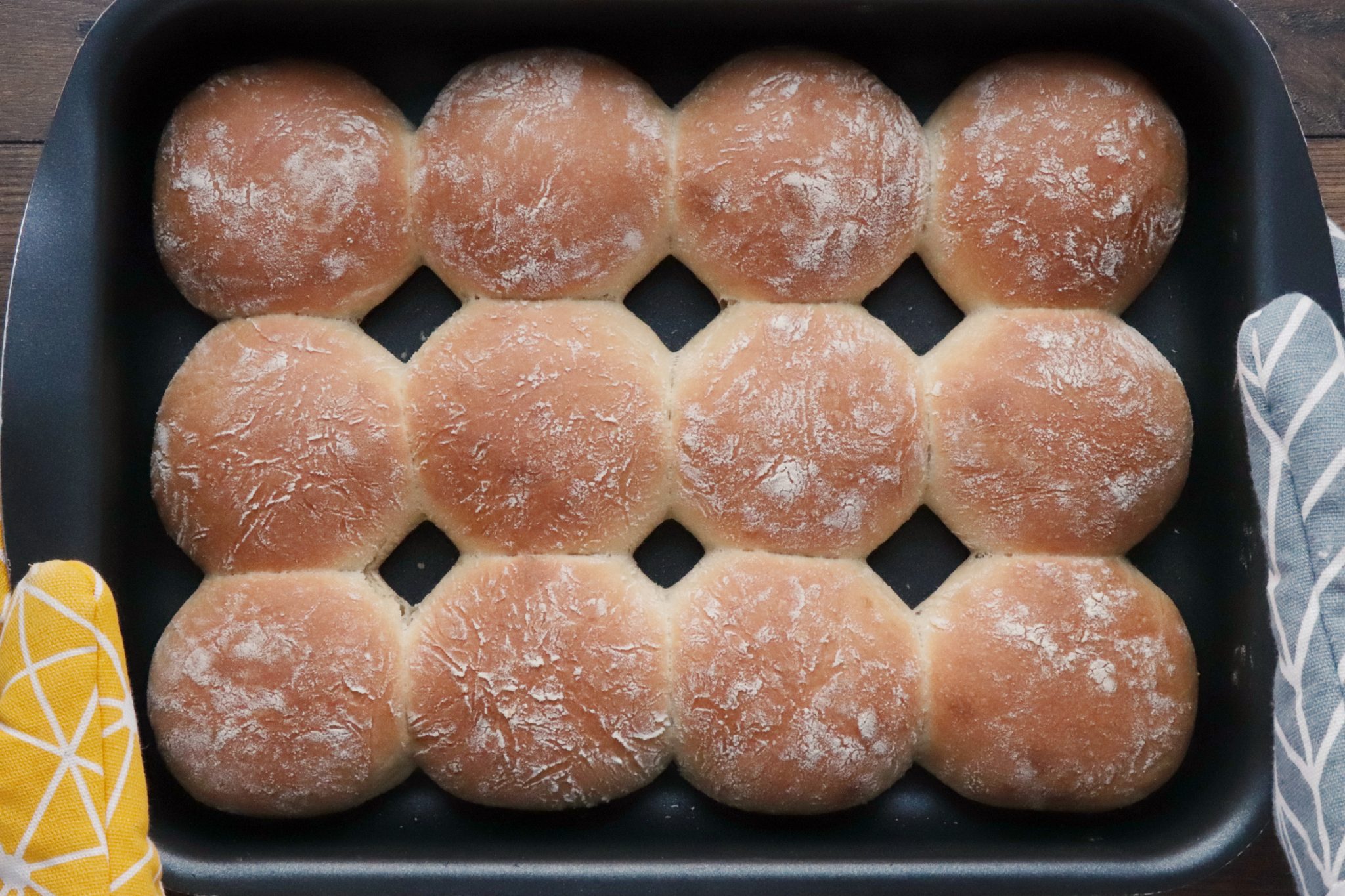Irish Blaas - Soft Bread Rolls Recipe - Cook.me Recipes
