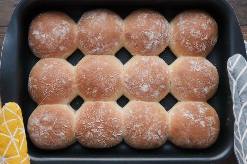 Irish Blaas - Soft Bread Rolls Recipe - Cook.me Recipes