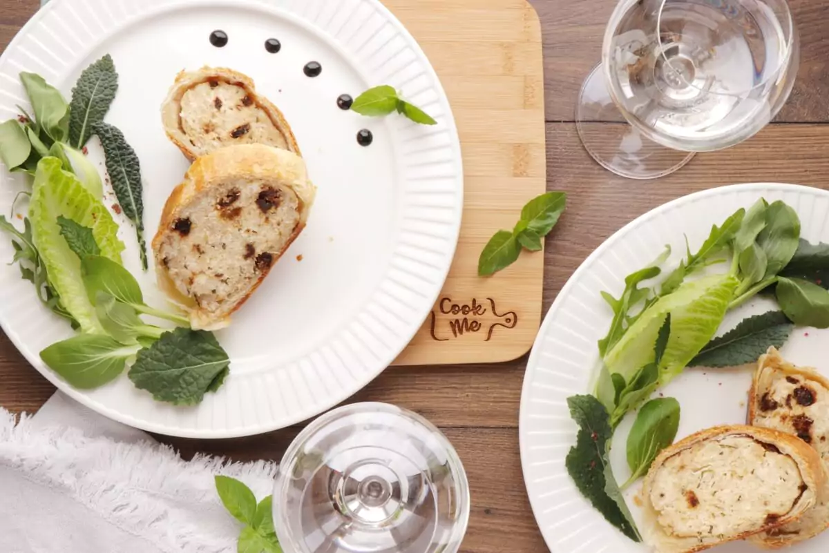 Chicken Meatloaf Wellington Recipe - COOK.ME