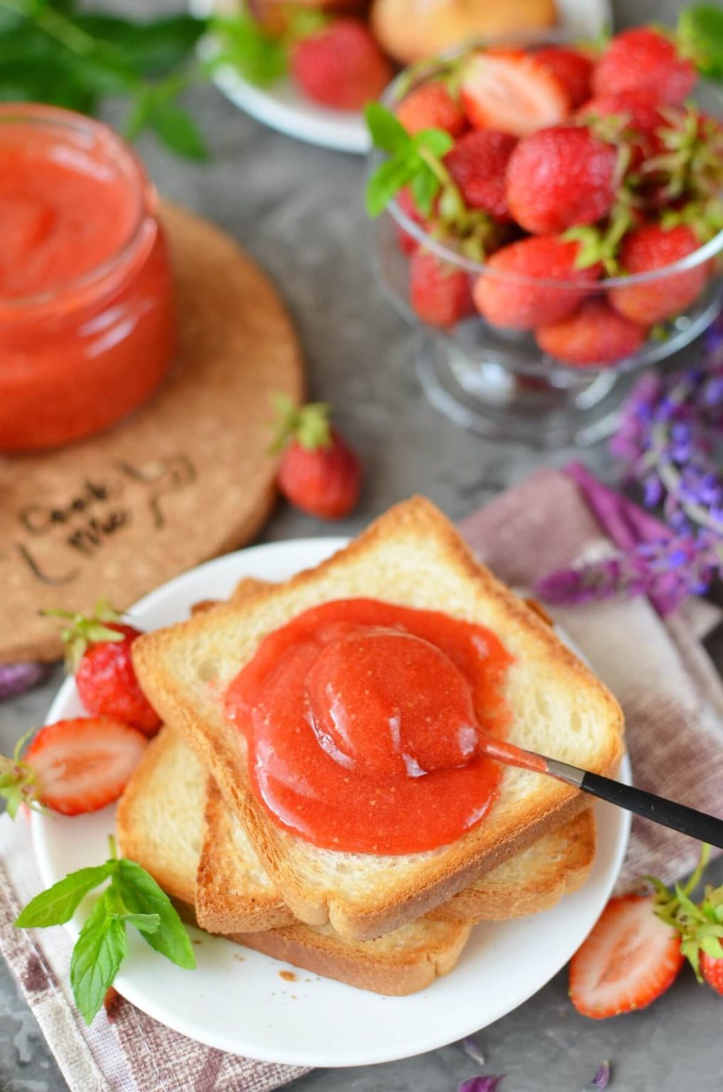 Strawberry-Lemonade Jam Recipe - Cook.me Recipes