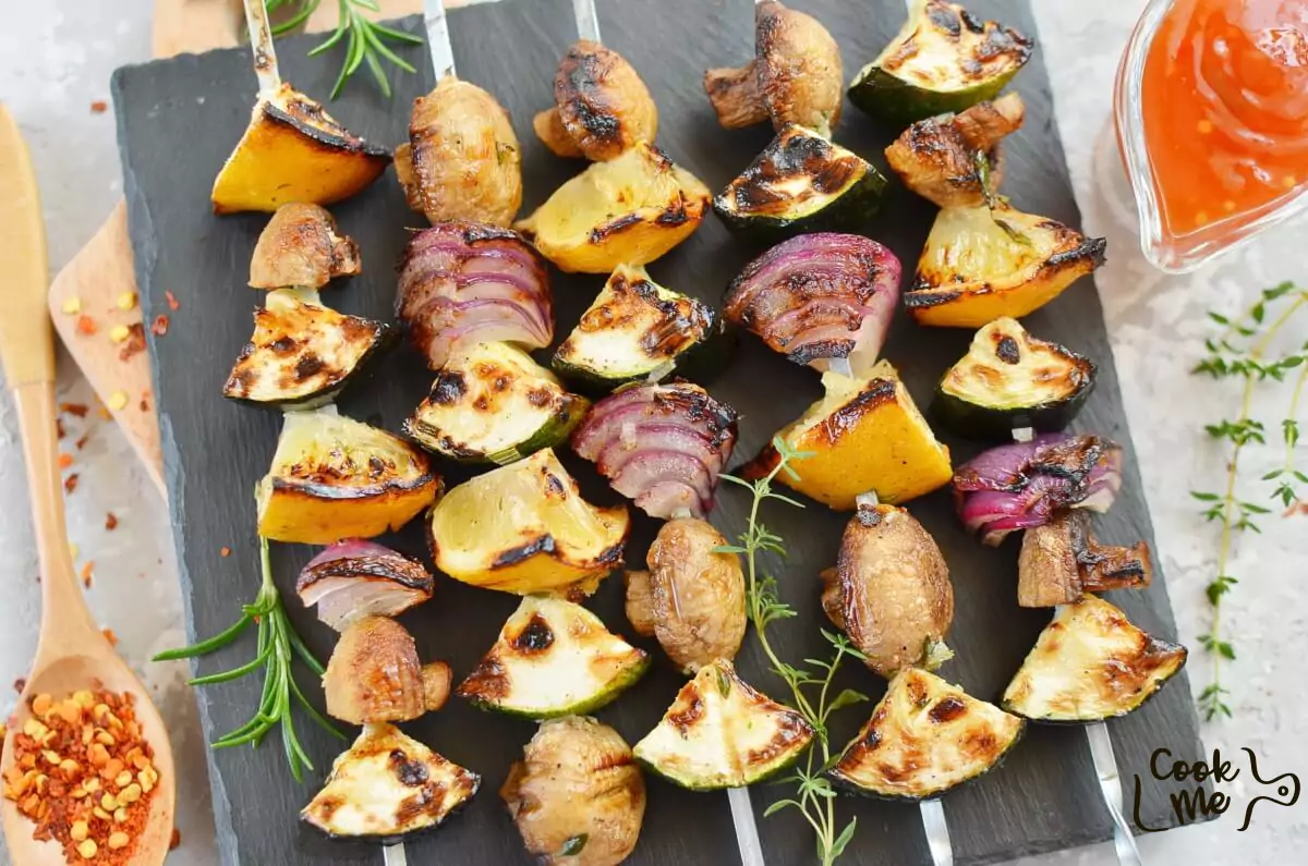 Veggie Kebabs Recipe - COOK.ME